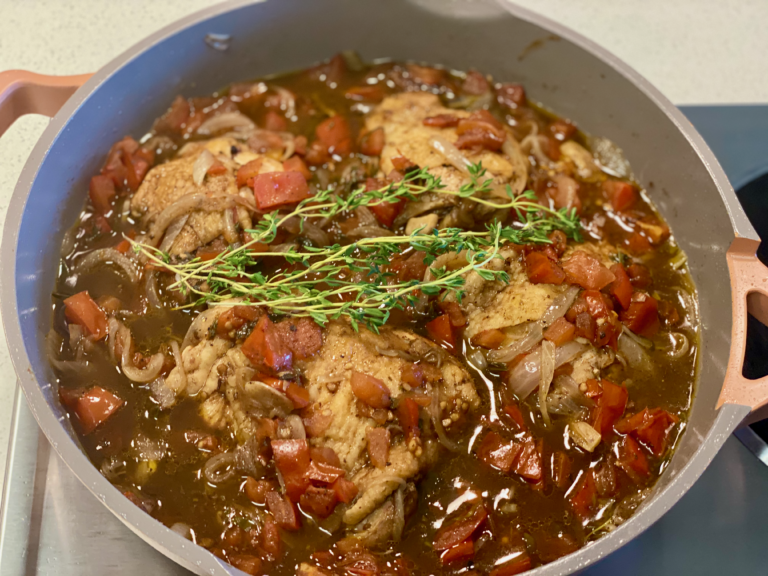How to Make Braised Chicken - The Frugal Chef