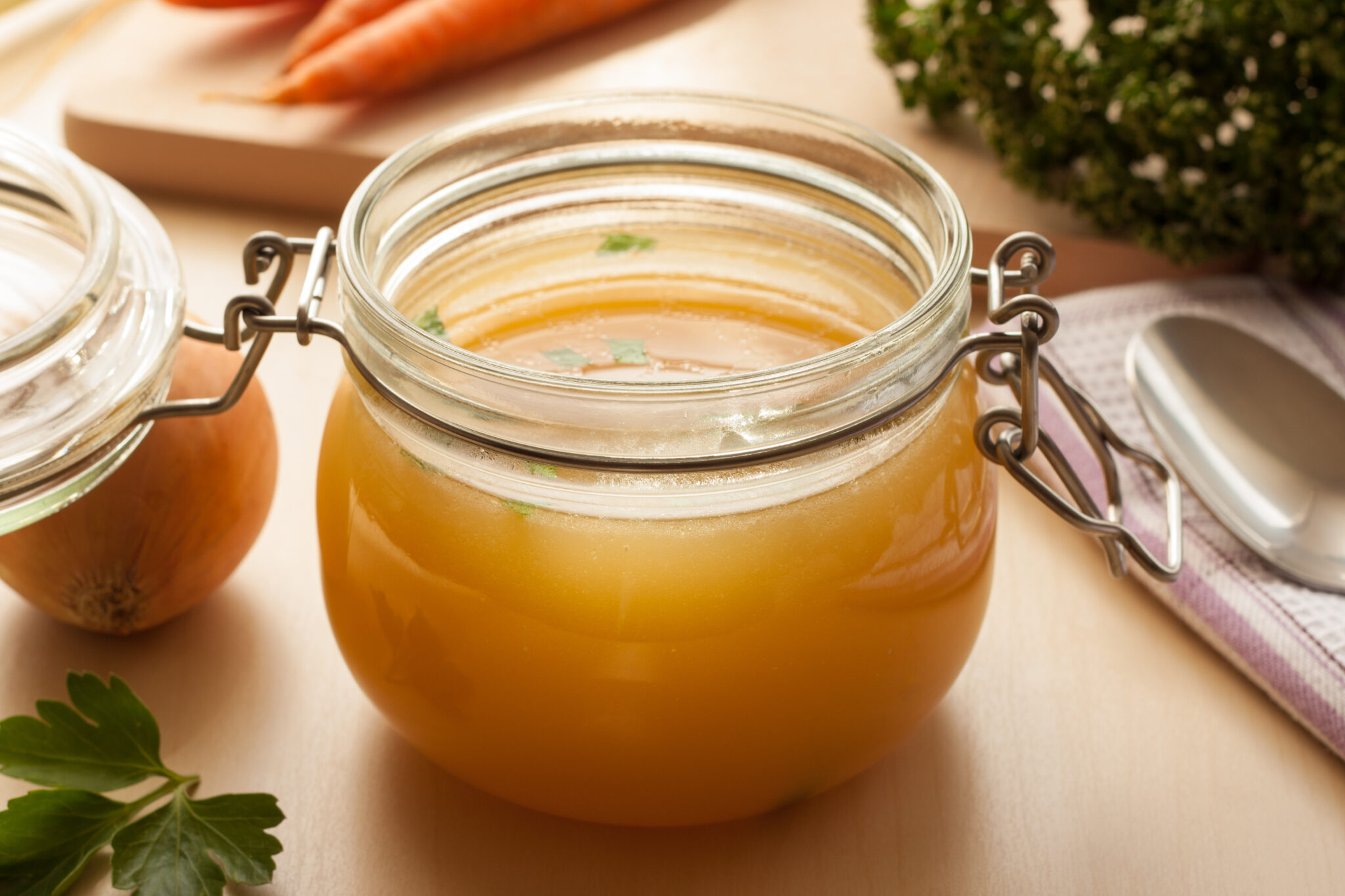 Homemade Chicken Bone Broth The Frugal Chef Homemade Chicken Bone Broth The Frugal Chef