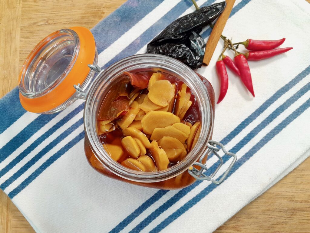 How to Make Mexican Pickled Ginger - The Frugal Chef