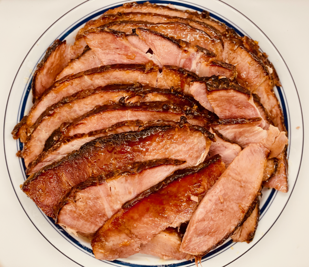 How to Make Whiskey Glazed Spiral Ham - The Frugal Chef